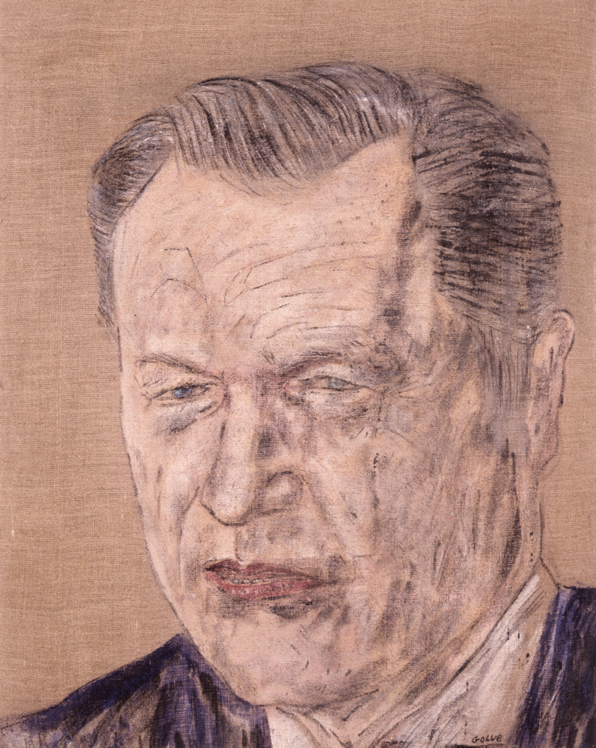 Nelson Rockefeller (1969) - Leon Golub | The Broad
