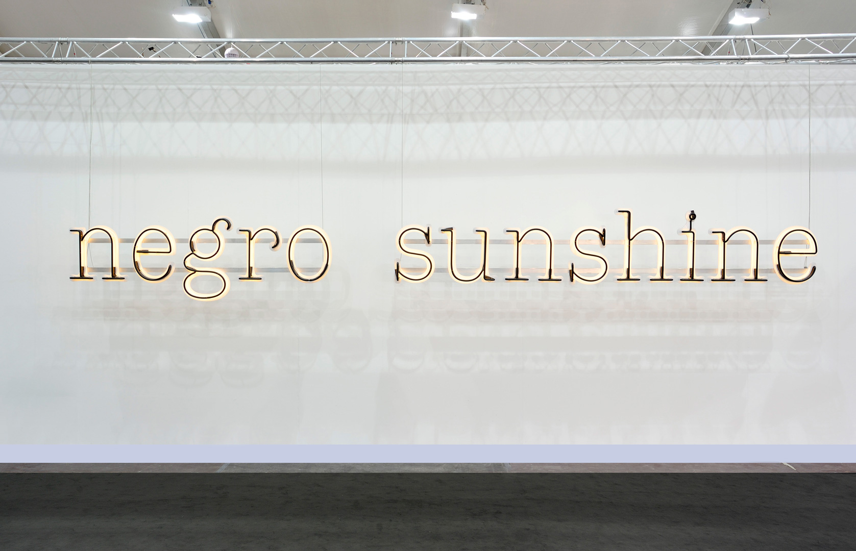 Warm Broad Glow II - Glenn Ligon | The Broad