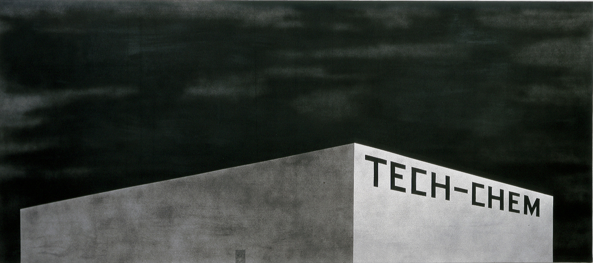 Blue Collar Tech-Chem - Ed Ruscha | The Broad